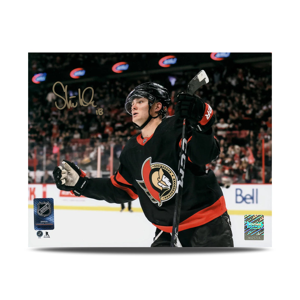 Tim Stutzle Signed Ottawa Senators Goal Celebration 8X10 Photo ...