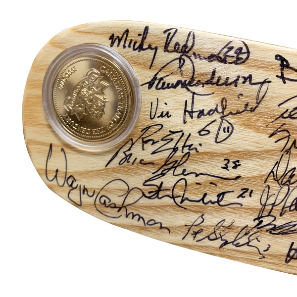 Team Canada 1972 Multi-Signed Stick Blade - 27 Signatures | Heritage ...